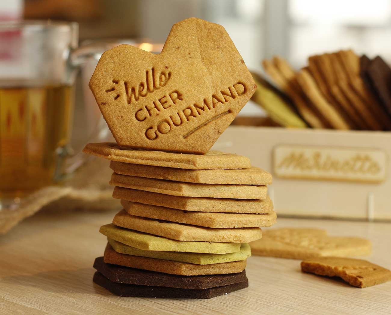 le joli souvenir du nord, coffret de 24 biscuits | Marinette Les ...